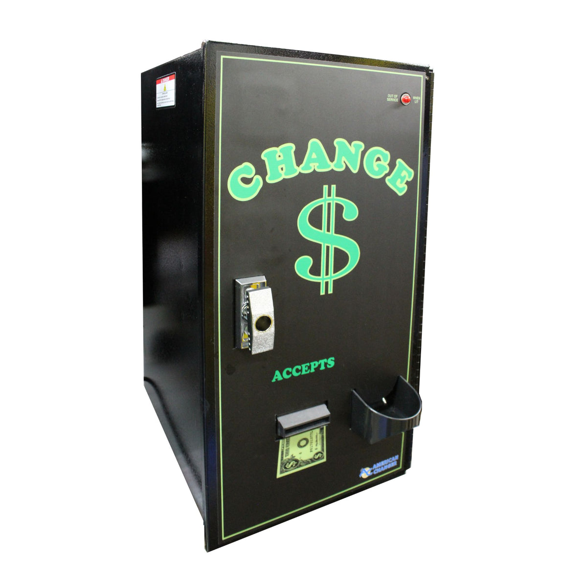 AC2009 Front Load Banknote Changer – American Changer