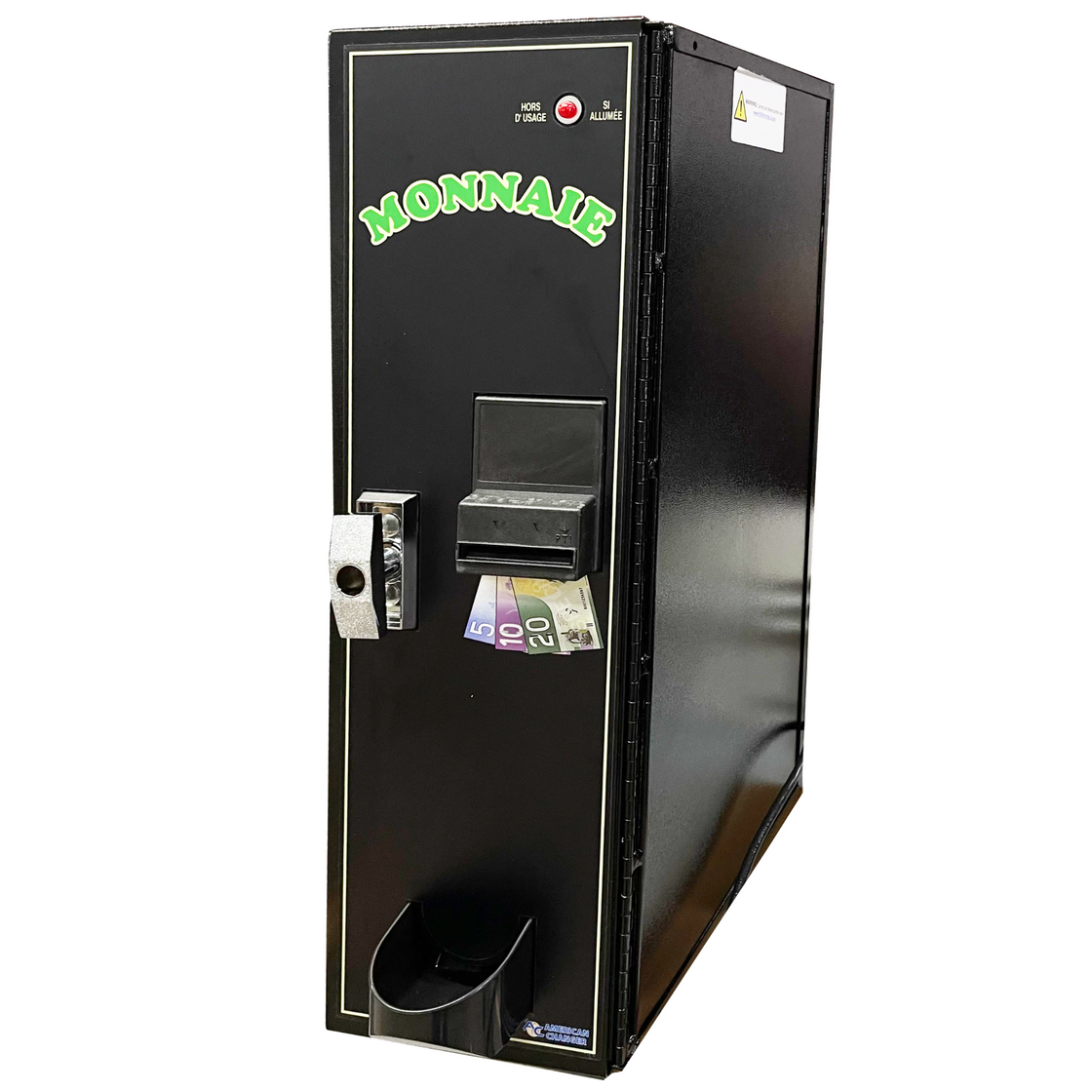 AC1001 Front Load Bill Changer – American Changer